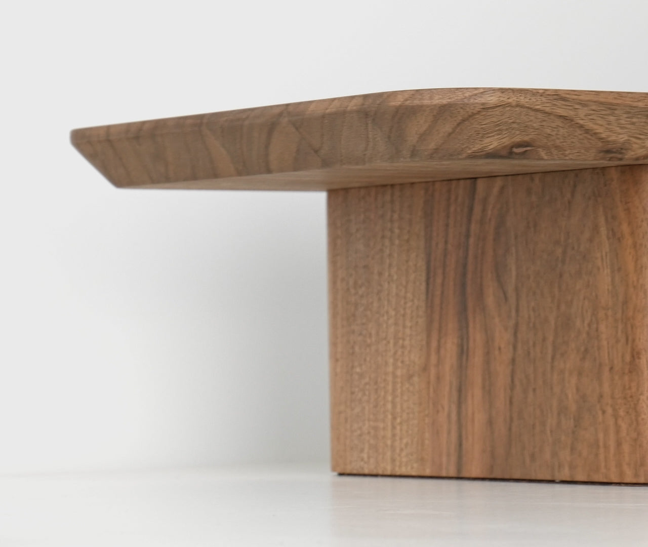 Wood Monitor Stand with shelf (Classic Design) – TheHrdwood